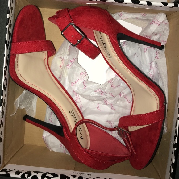 Anne Michelle | Shoes | Red Heels | Poshmark